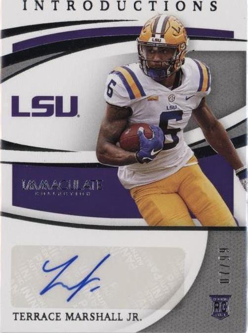 2021 Panini Immaculate Collection Collegiate - Immaculate Introductions ...