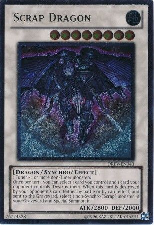Ultimate Rare - Scrap Dragon - DREV-EN043 Unlimited New Duelist Revolution | eBay