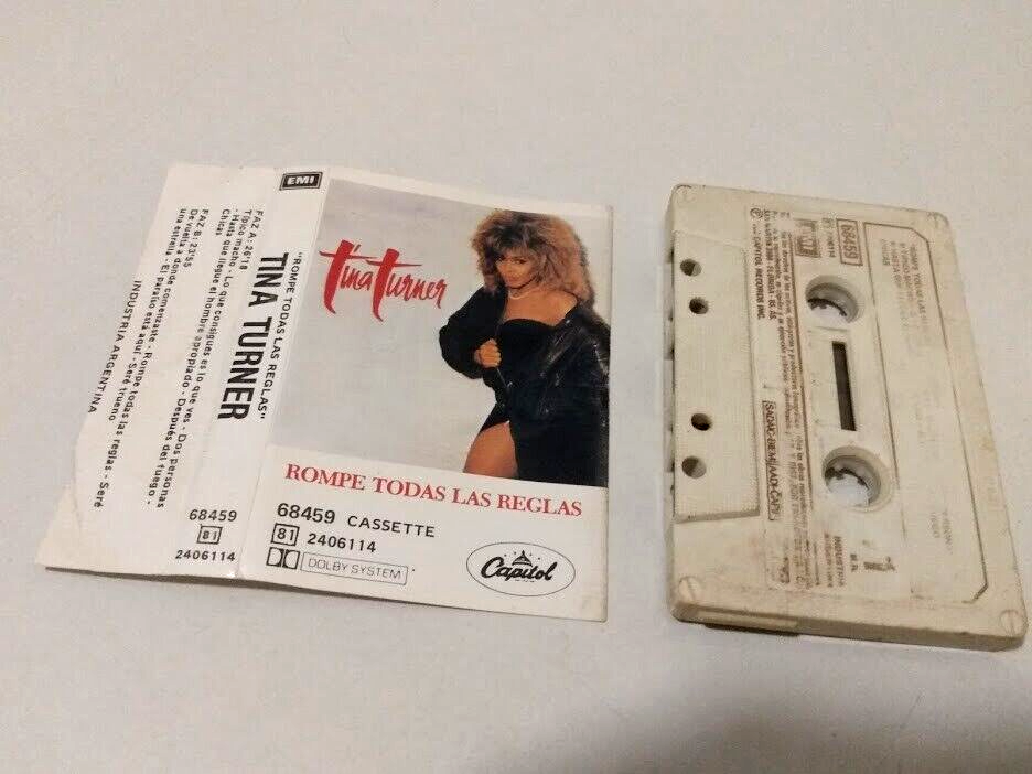 Tina Turner Break Every Rule - Cassette Tape Argentina Pressing Good ...