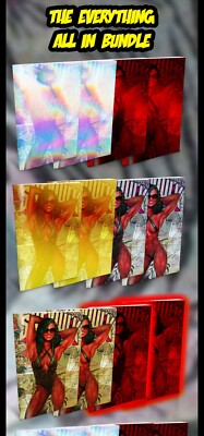 *BEST OFFER* — "EVERYTHING" — Shikarii — 24 COMICS, Red, Random Numbers ...