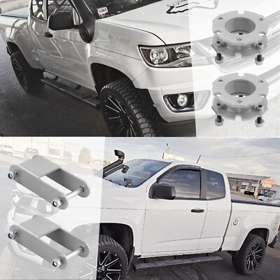 3" Front 2" Rear Level Lift Kit For Chevy Colorado 15-22 Shackle+Strut ...