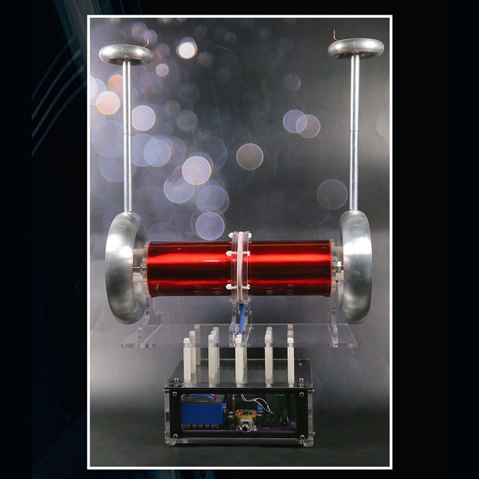 Music Tesla Coil Bipolar SSTC Type Artificial Lightning Electromagnetic ...