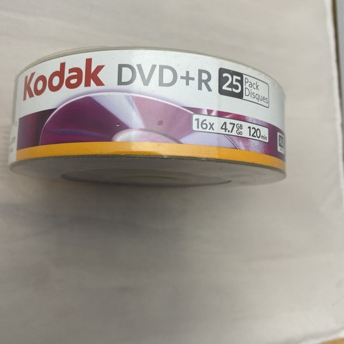 Kodak DVD+R 25 Pack NEW UNOPENED | eBay