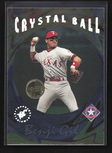 1995 Topps Stadium Club Members Only Crystal Ball Benji Gil #CB8 Texas ...
