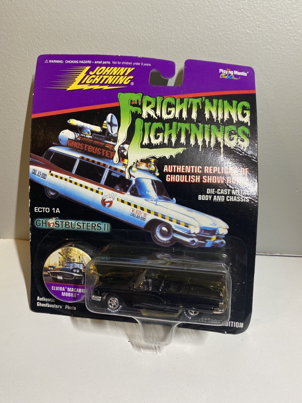 ELVIRA MACABRE MOBILE BLACK 1/64 JOHNNY LIGHTNING FRIGHTNING LIGHTNINGS ...