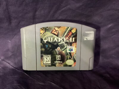 Quake II 2 (Nintendo 64, 1999) N64 Cartridge - Authentic, Tested And ...