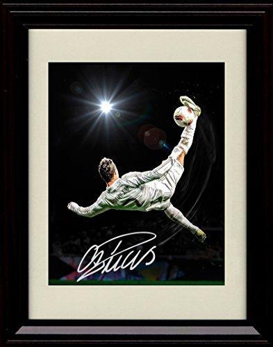 16x20 Framed Cristiano Ronaldo Autograph Promo Print - #9 Real Madrid ...