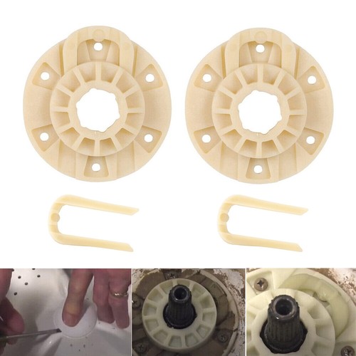 2 Set W10528947 Washer Drive Hub Kit for Whirlpool Maytag Kenmore ...