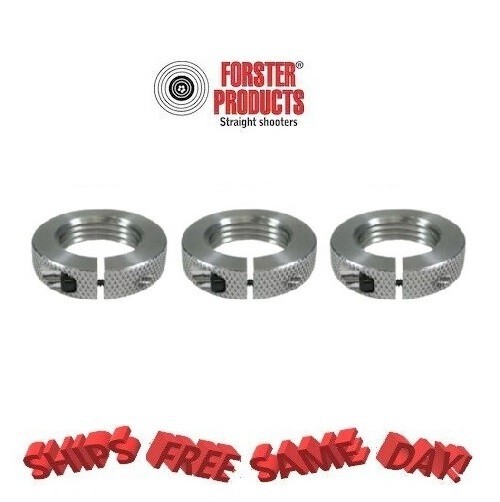 Forster Cross Bolt Die Locking Ring 7/8"-14 Thread, 3 Pack NEW! # Die-G ...
