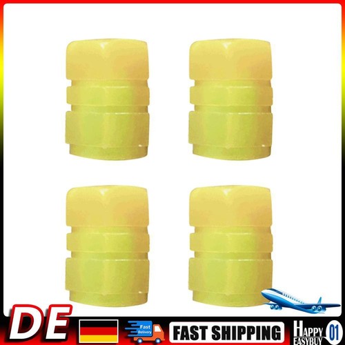 4pcs Luminous Tire Cap Tire Stem Cap Rim Stem Covers for Motorcycles ...