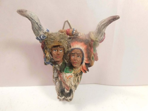 Native American Indians Ram Scull Plaque Wall Hanging Decorative ...