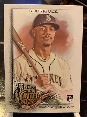 Julio Rodriguez Rookie 2022 Topps Allen&Ginter Baseball Card. RC J-ROD ...