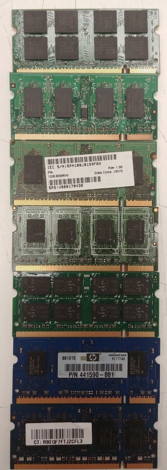 7GB (7x1GB) DDR2 Laptop Memory so-dimm | eBay