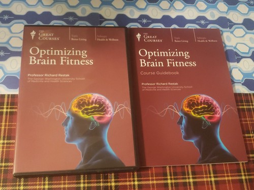 THE GREAT COURSES - OPTIMIZING BRAIN FITNESS - 6 DVD SET & PAPERBACK ...