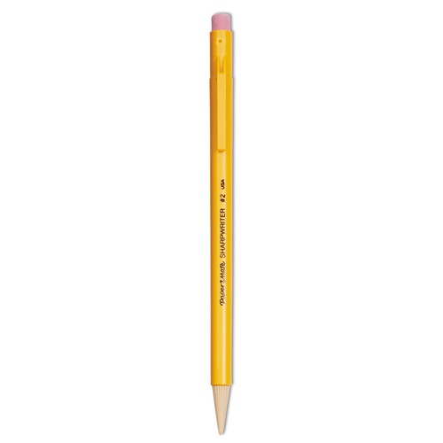 Paper Mate Sharpwriter Mechanical Pencil, HB, .7 mm, Yellow Barrel, 12 ...