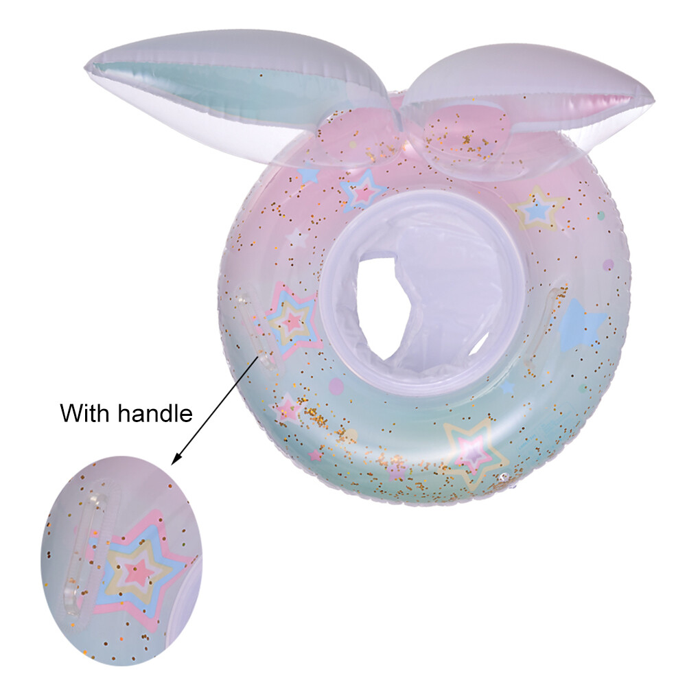 neu Mermaid Tail Sequin Swimming Ring Inflatable Pool Float for Kids (1 ...