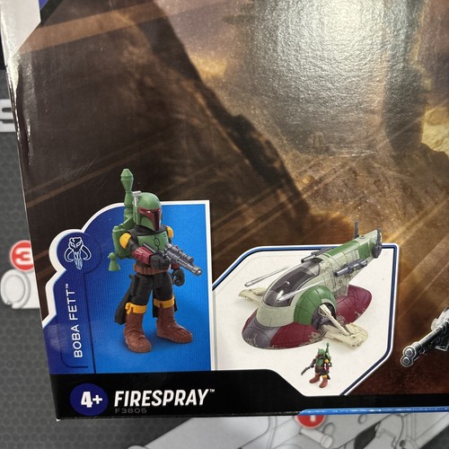 Star Wars Mission Fleet Boba Fett's Deluxe Starship Firespray Slave I ...