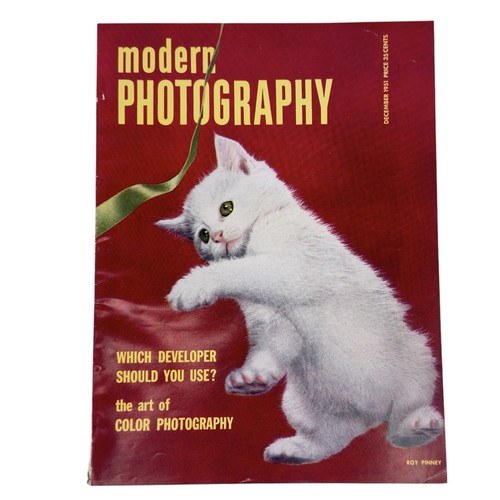 Vintage Modern Photography Magazine December 1951 Roy Pinney Christmas ...