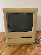 Vintage Apple Macintosh Plus Desktop Computer - M0001A for sale online ...
