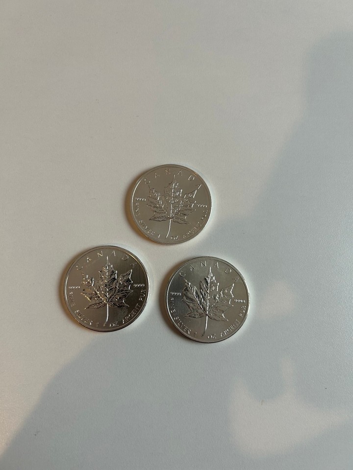 3 x Maple Leaf 2012 1oz Elizabeth II | eBay.de