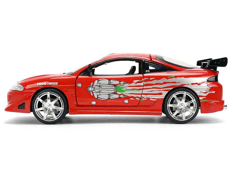 Brian's Mitsubishi Eclipse Red with Graphics Remix "The Fast and The ...