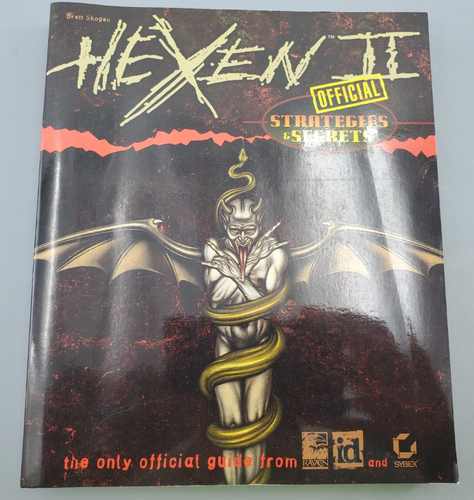 Hexen II: Official Strategies & Secrets Guide Book Raven Id Sybex | eBay