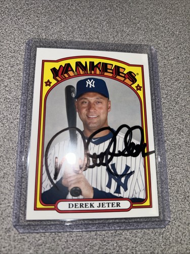 Derek Jeter Autograph 2013 Topps Archives on card auto with COA | eBay
