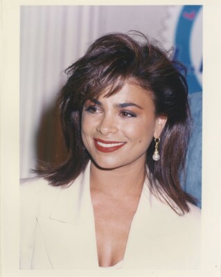 Paula Abdul Pop Star Singer Dancer 1990's Glamour Vintage 8x10 Color ...