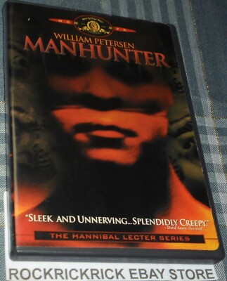 MANHUNTER DVD WILLIAM PETERSEN, KIM GREIST, JOAN ALLEN REGION 1 | eBay ...
