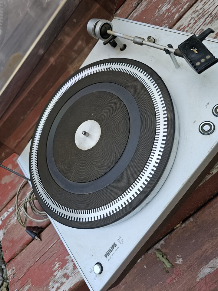 Vintage Philips 212 Electronic Turntable - Untested | eBay