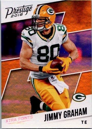 2018 Panini Prestige Extra Points Purple #177 Jimmy Graham - Green Bay ...