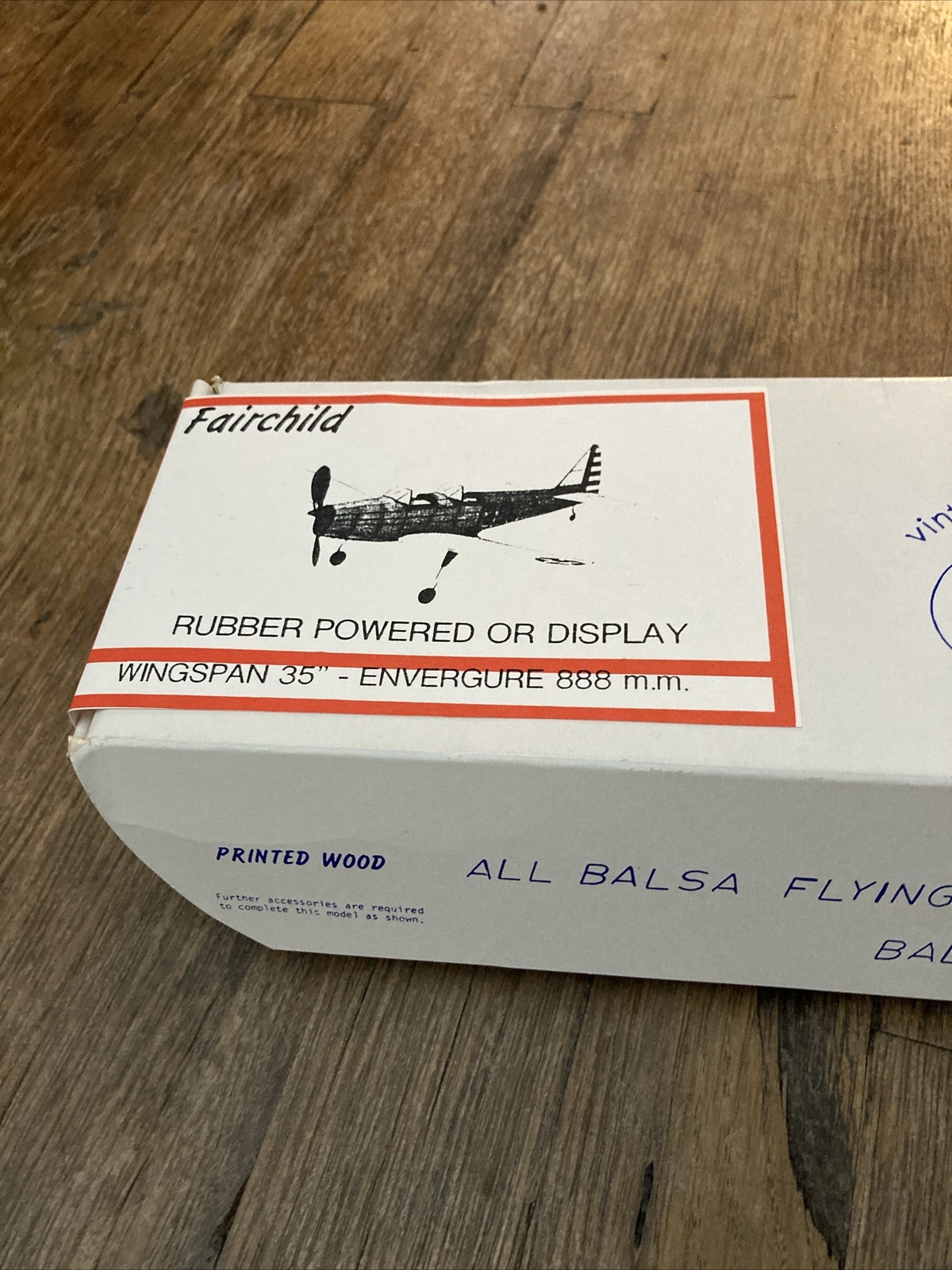 Vtg New FAIRCHILD FF 6 35” Wingspan EASY BUILT MODELS BALSA KIT Canada ...