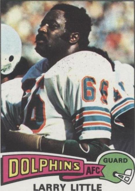 1975 Topps Larry Little #499 for sale | eBay