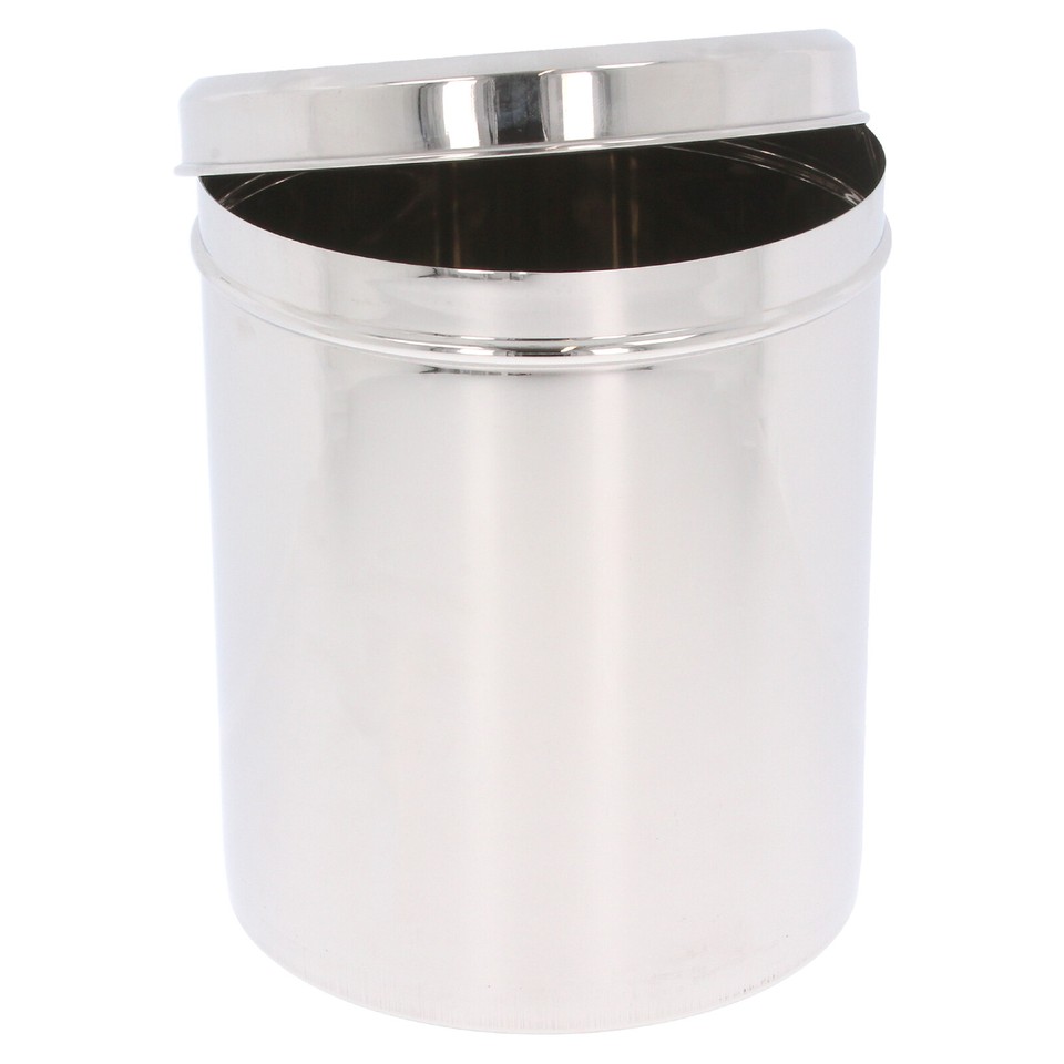 Stainless Steel Canisters Kitchen Storage Tins Dry Food Deep Indian ...