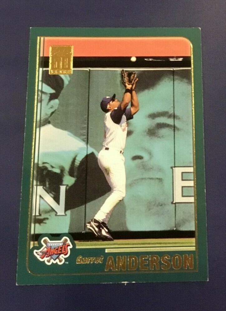 2001 Topps # 4 GARRET ANDERSON Los Angeles Angels Baseball Card NM | eBay
