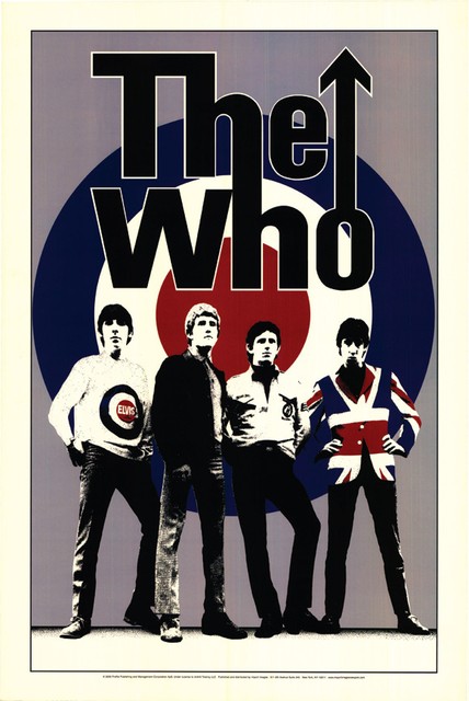 THE WHO Poster [Licensed-NEW-USA] 24"x36" Townshend, Daltrey,Moon Union ...