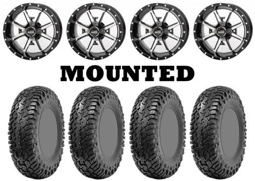 Kit 4 CST Lobo RC Tires 32x10-14 on Frontline 556 Machined Wheels CAN ...