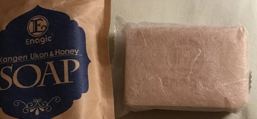 3 BARS Enagic Kangen Ukon Honey Soap, Detox Your Skin! THREE BAR PACK ...