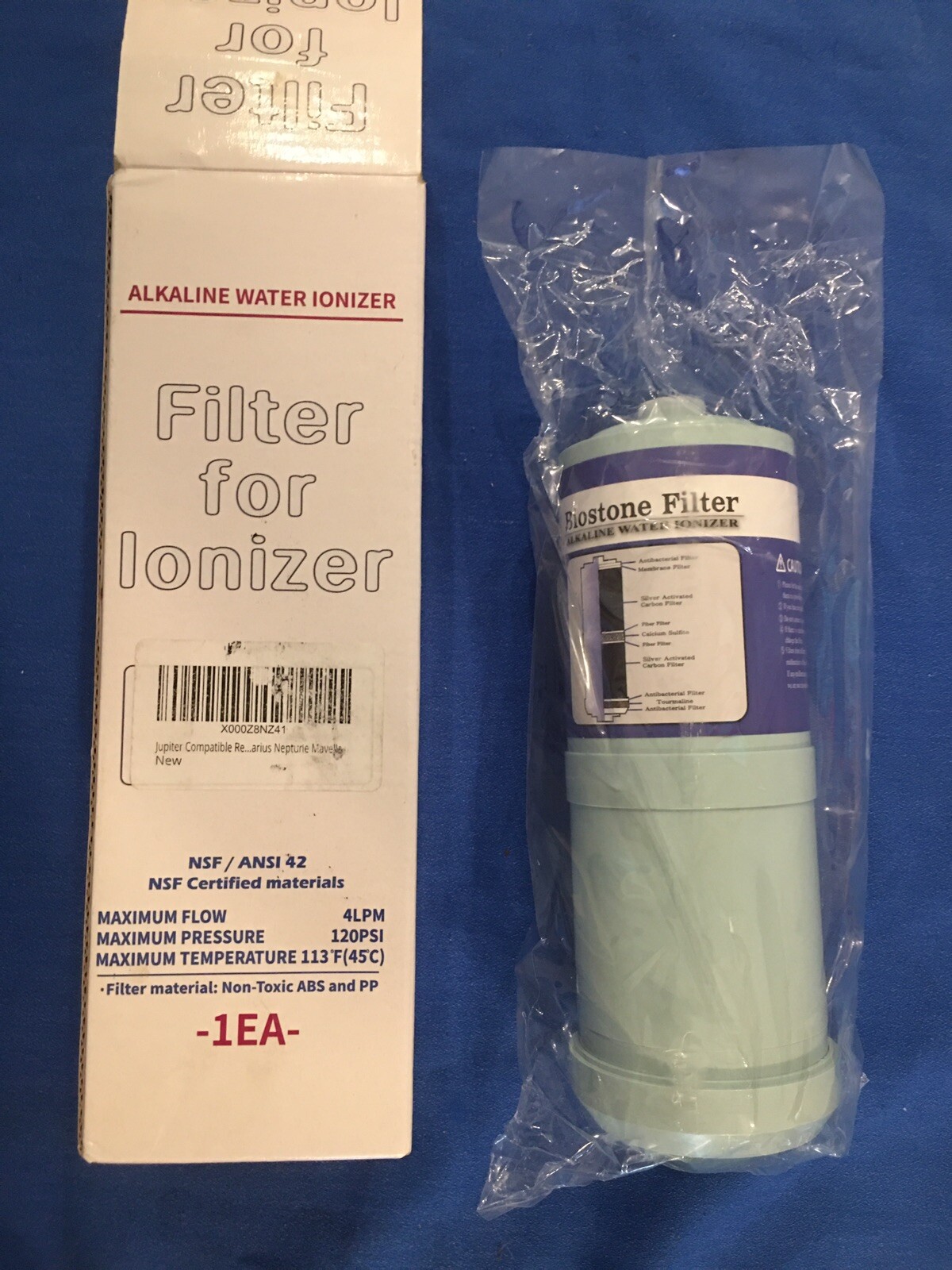 Jupiter Compatible Replacement Biostone Ionizer Filter for Delphi ...