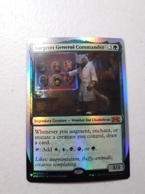 1x Surgeon ~General~ Commander FOIL MTG The List Unfinity Mythic NM/M ...