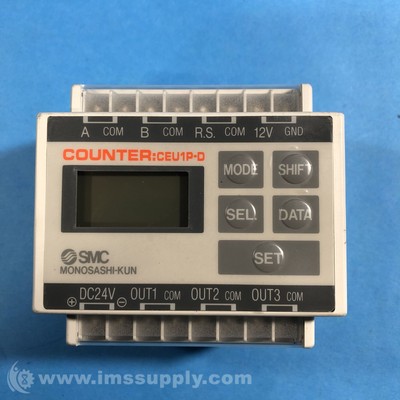 SMC CEU1P-D 3-Point Preset Counter FNIP | eBay