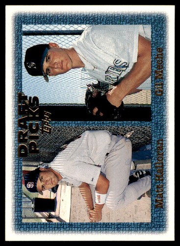 1997 Topps Matt Halloran/Gil Meche Rookie Baseball Card #271 | eBay