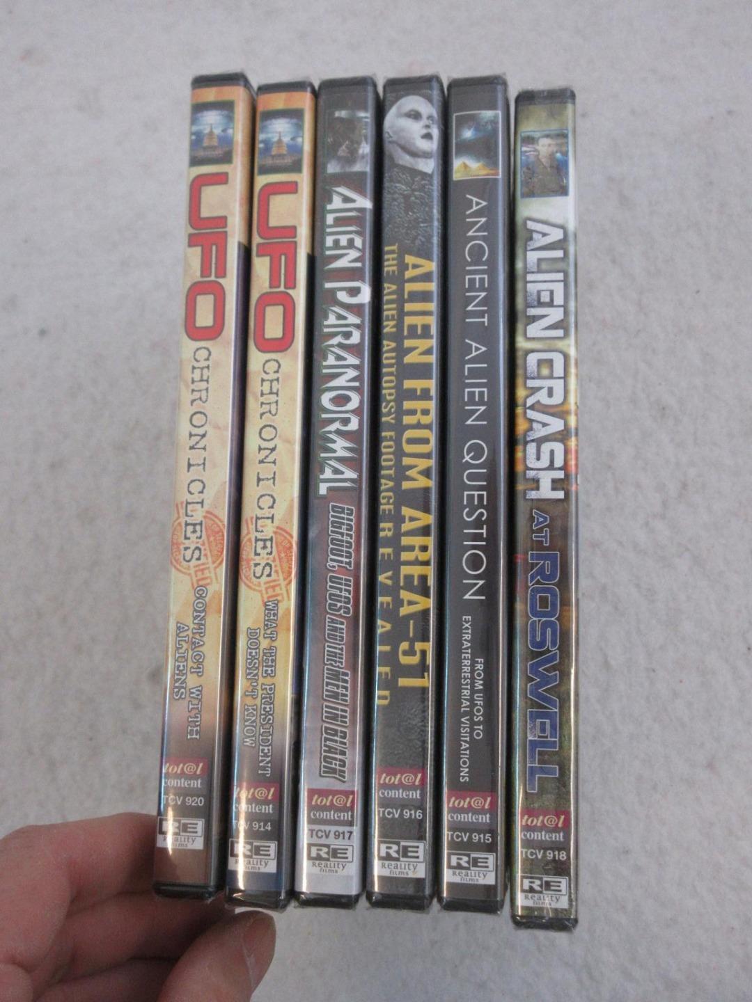 Lot of 6 Different ALIEN & UFO DVDs All are Sealed | eBay