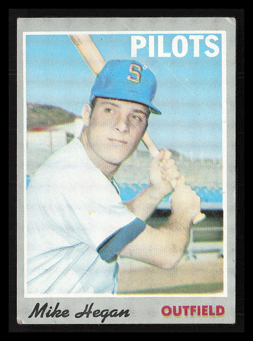 Mike Hegan 1970 Topps #111 Seattle Pilots | eBay