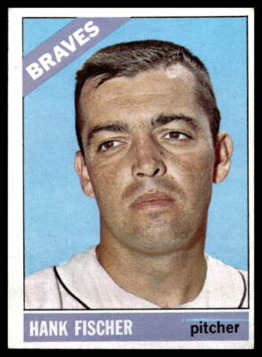 1966 Topps #381 Hank Fischer Atlanta Braves EX-EXMINT | eBay