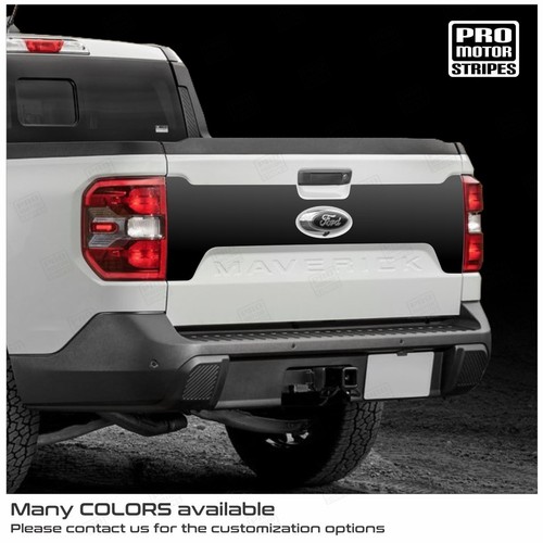 Ford Maverick 2022-2025 Tailgate Trunk Rear Bed Accent Blackout Stripe ...