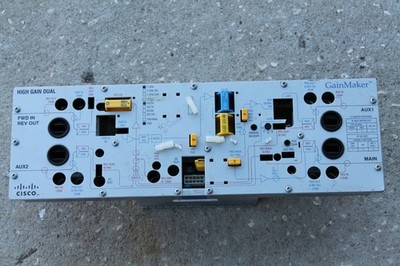 CISCO GainMaker HIGH GAIN DUAL BROADBAND CABLE SYSTEM AMPLIFIER | eBay
