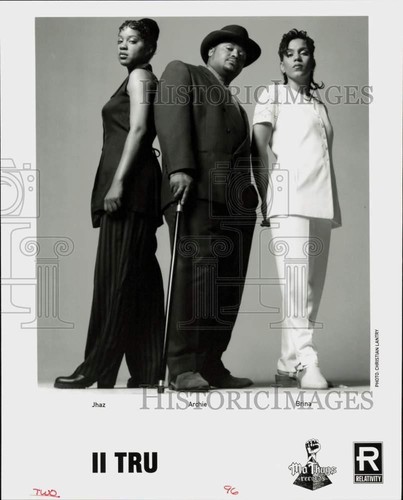 1996 Press Photo II Tru, Music Group - Jhaz, Archie, Brina - srp20974 ...