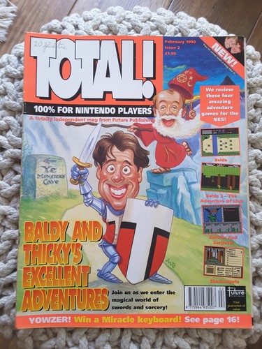 TOTAL! - Nintendo Magazine - Issue # 2 - Feb. 1992 - NES - GAME BOY ...
