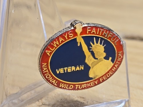 National Wild Turkey Federation NWTF Veteran Pin Faithful Statue ...